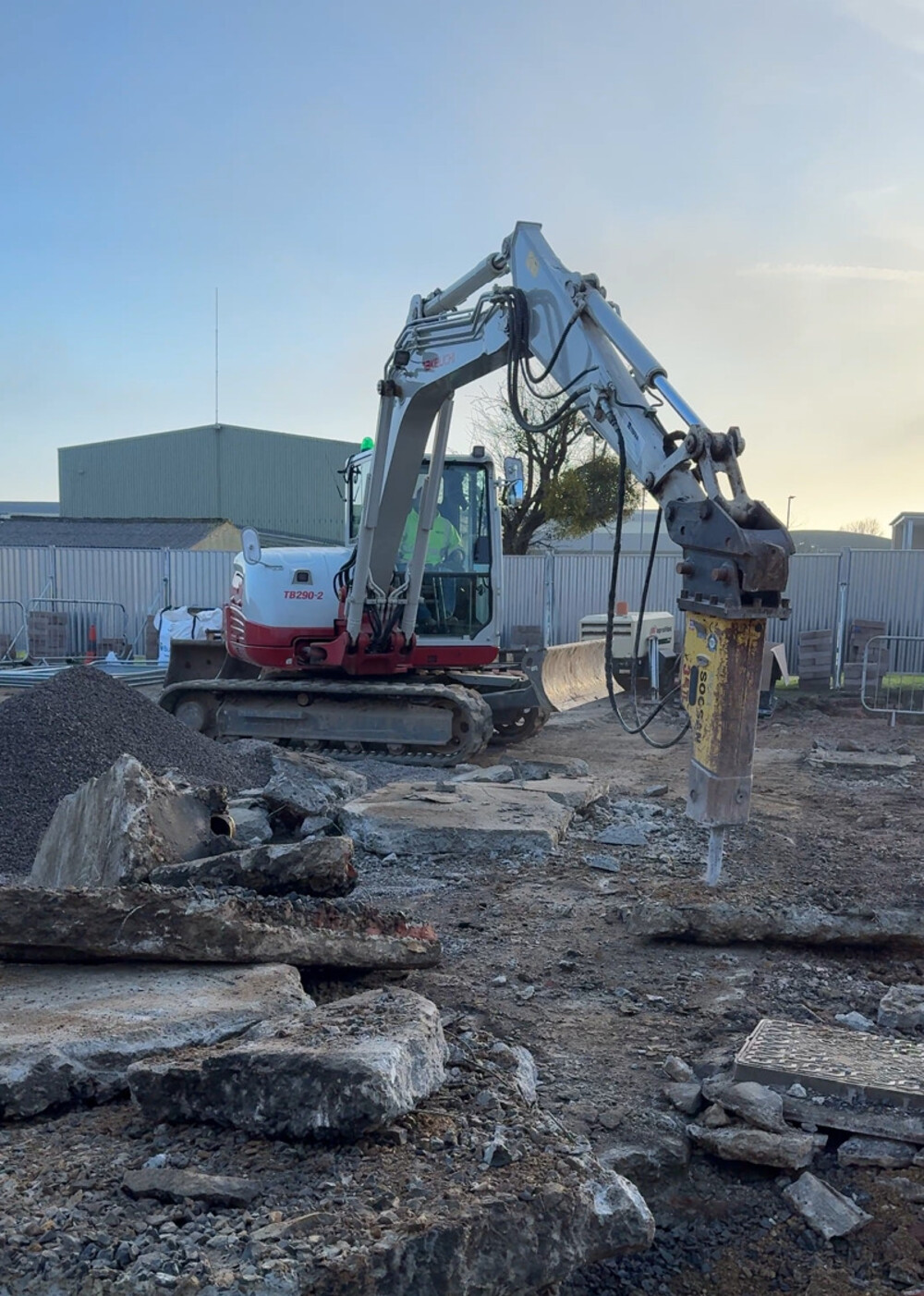 Classic Builders | New Battery Charging Facility | N&G Groundworks Ltd